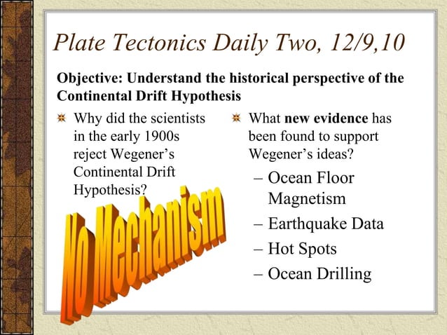 Plate Tec Daily Two | PPTX | Geology | Science