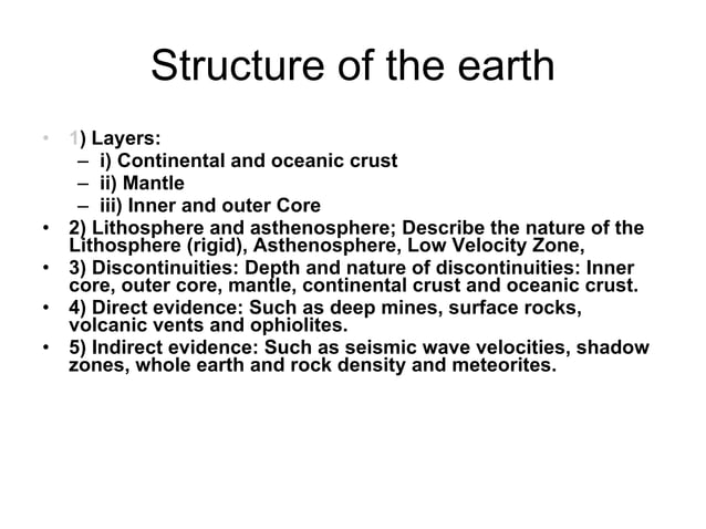Tectonics: Plate Tectonic Theory history | PPT | Geology | Science