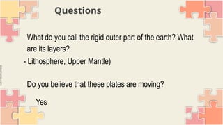 plate tectonic powerpoint presentations. | PPTX