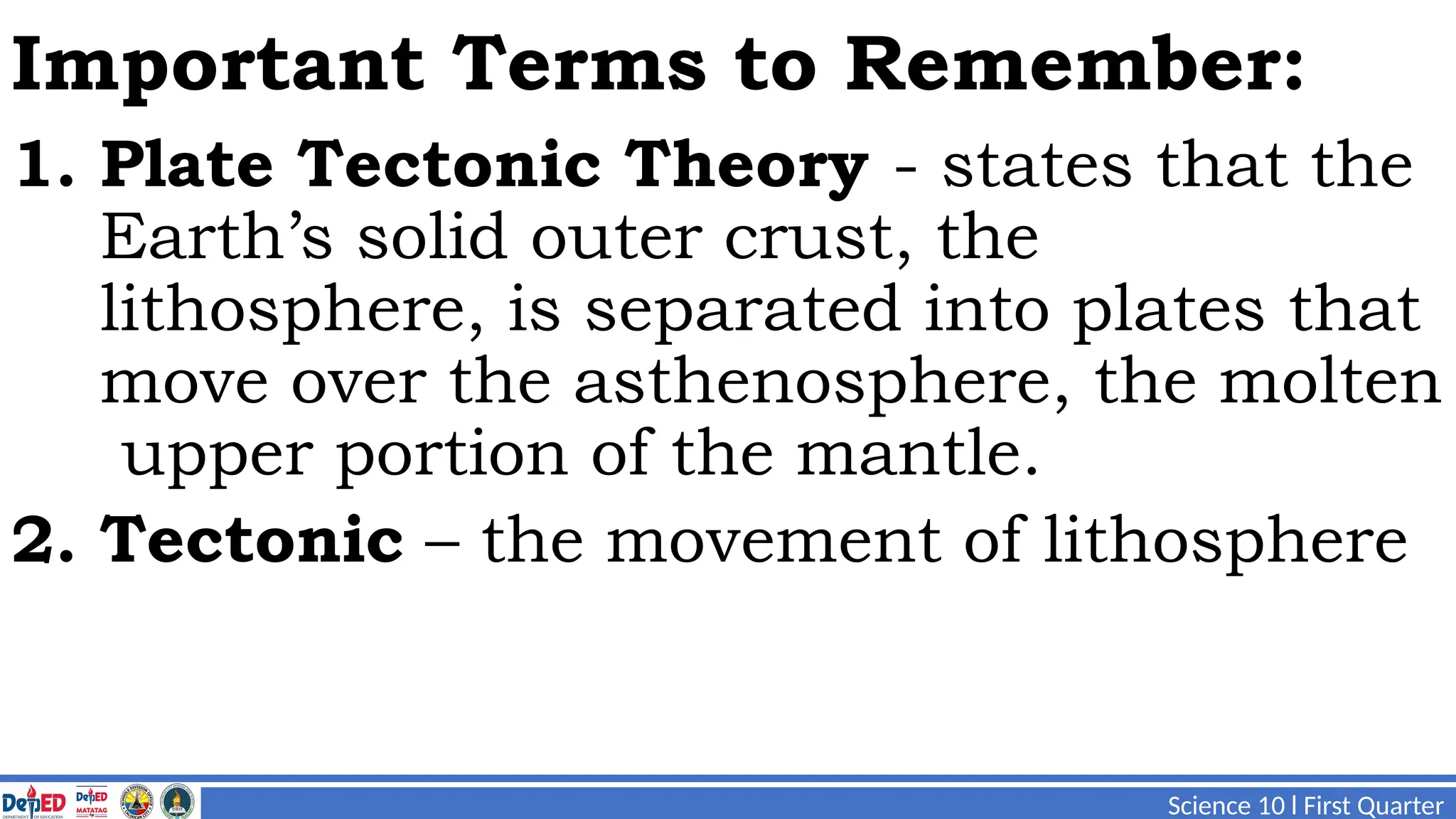 Plate Tectonic Theory Powerpoint Presentation | PPTX