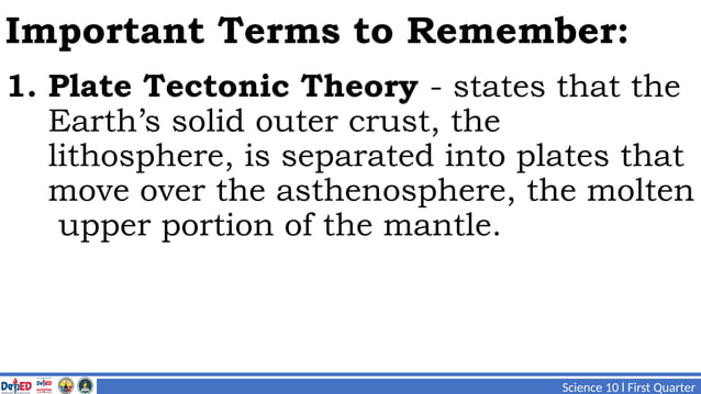 Plate Tectonic Theory Powerpoint Presentation | PPTX