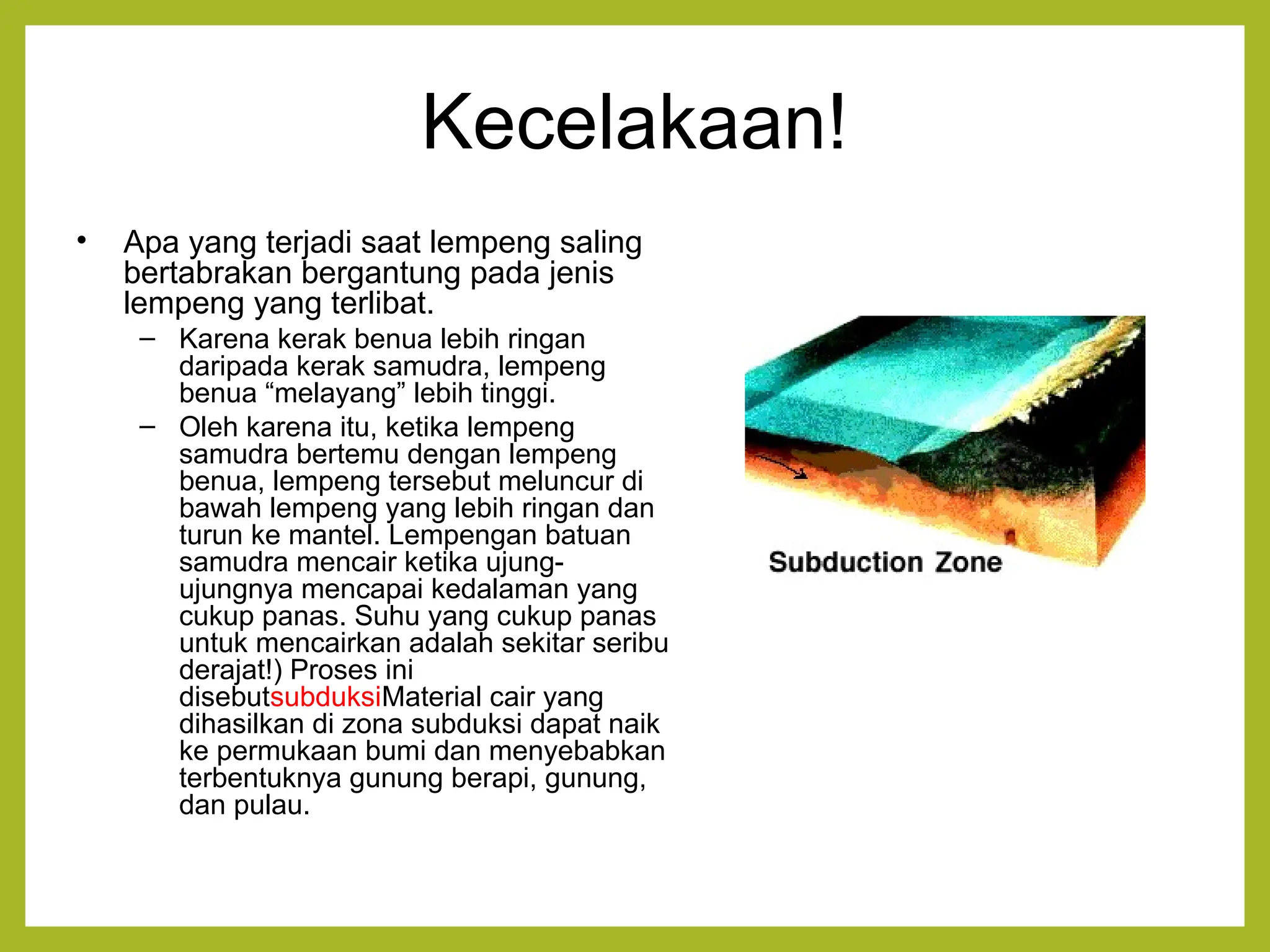Basic plate tectonic concepts in geology | PPTX