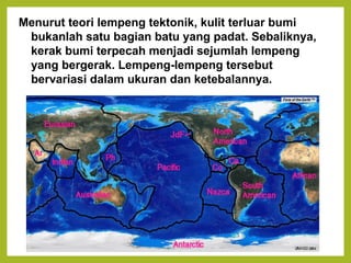 Basic plate tectonic concepts in geology | PPTX