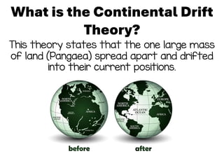 Plate Tectonic Boundaries and Continental Drift Theory | PDF
