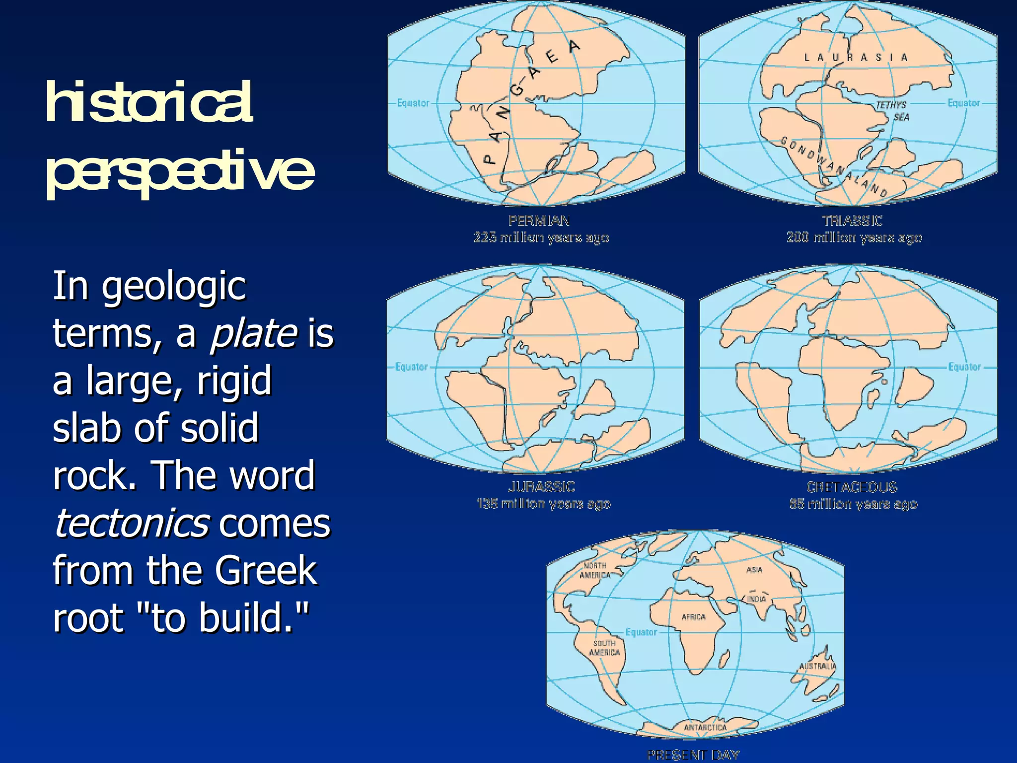 Plate tectonics | PPT