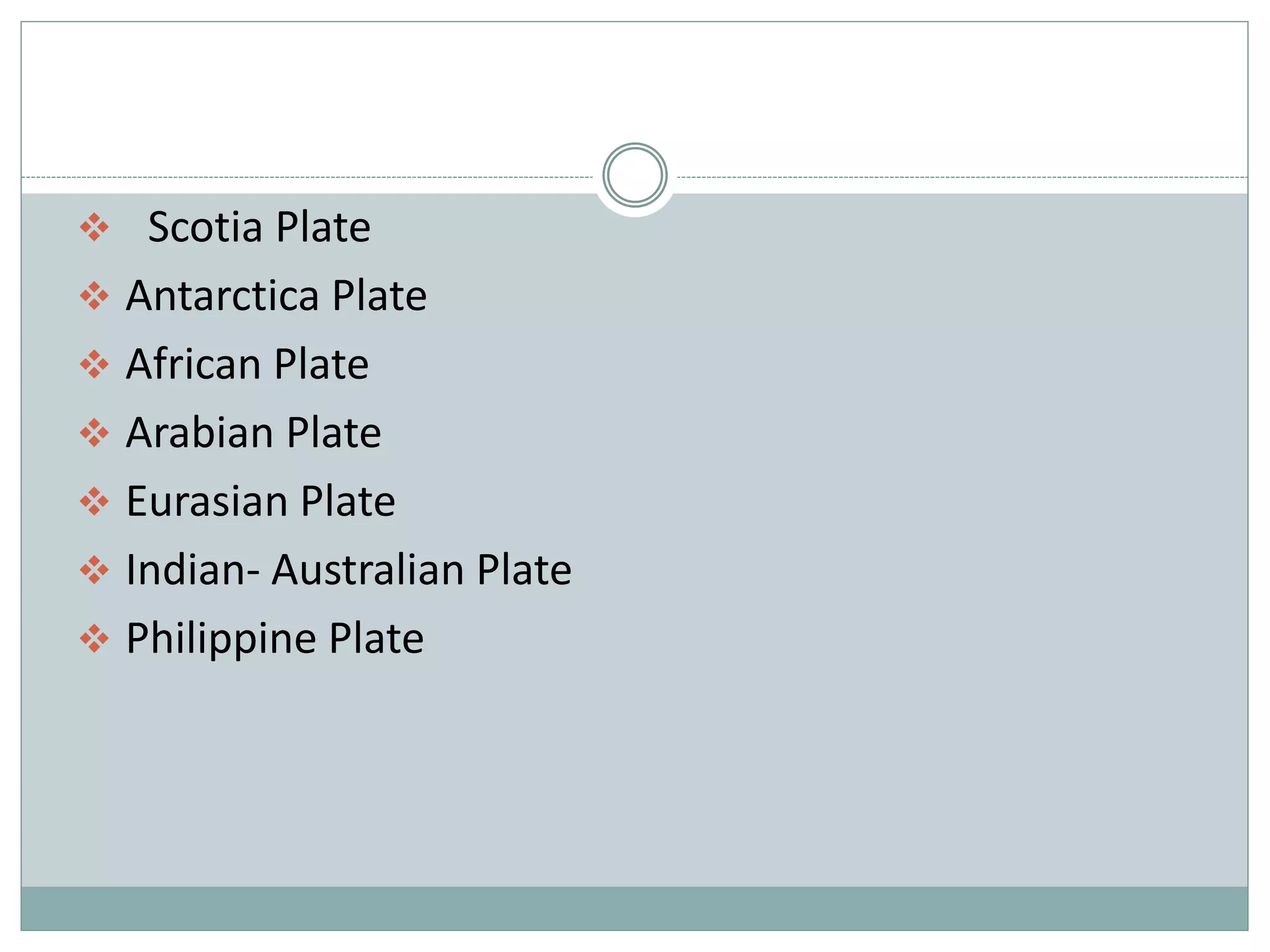 Plate tectonics | PPTX