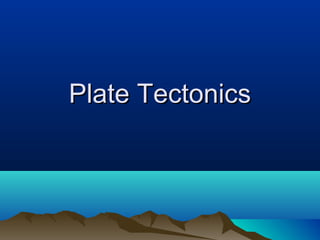 Grade 10 Earth Science 1st quater : Plate tectonics | PPT