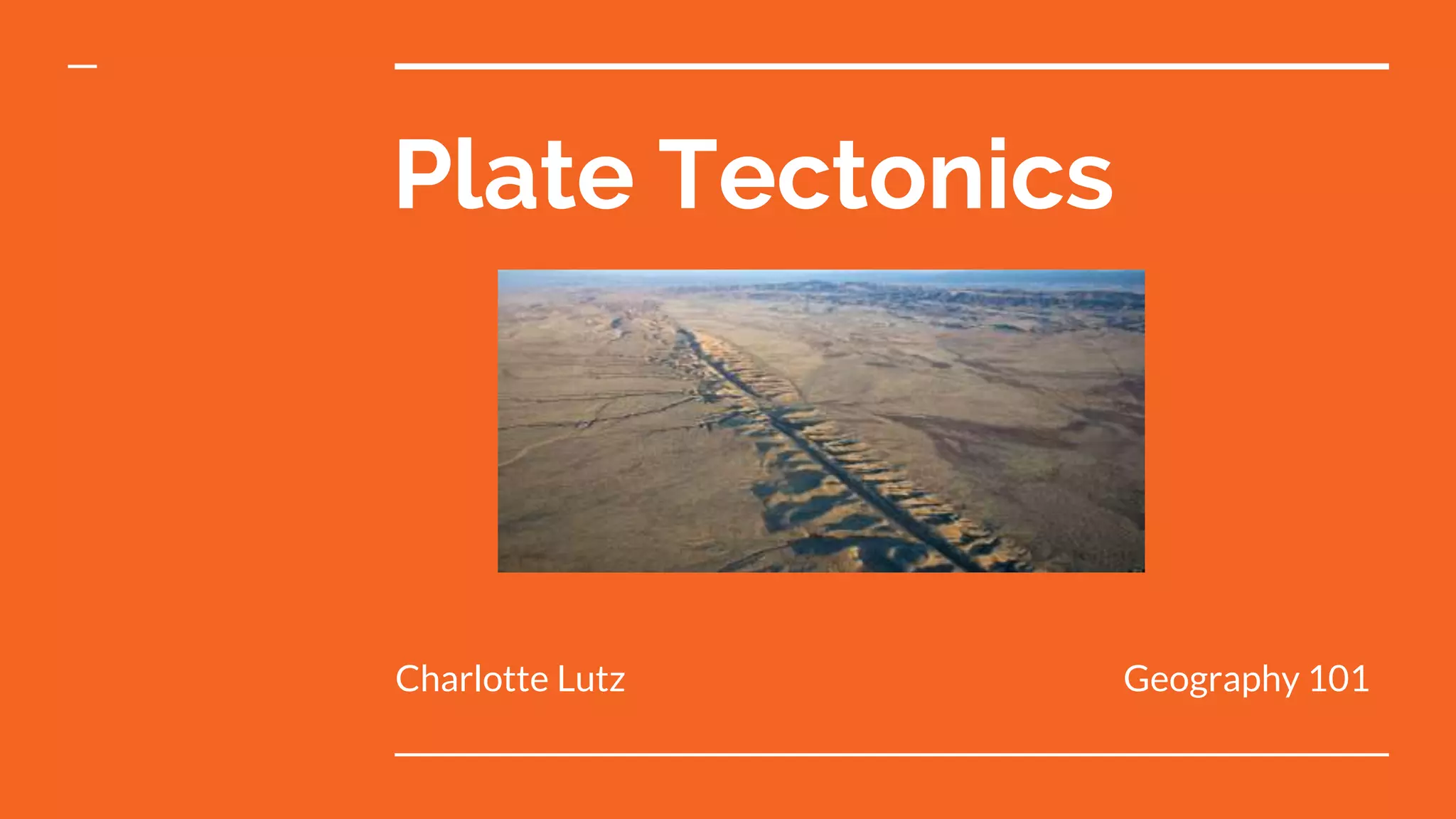 Plate Tectonics | PPT