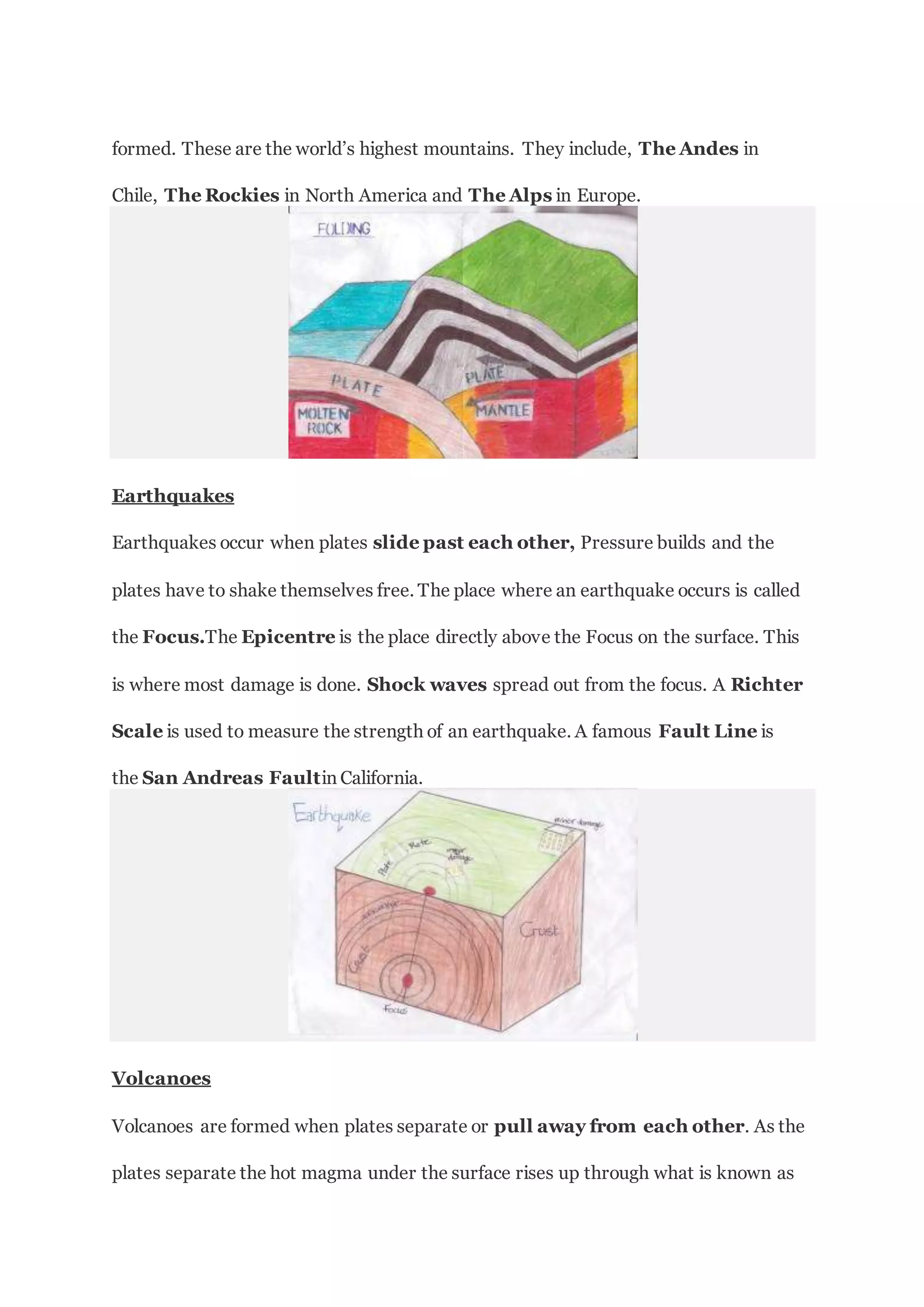 Plate Tectonics | DOCX