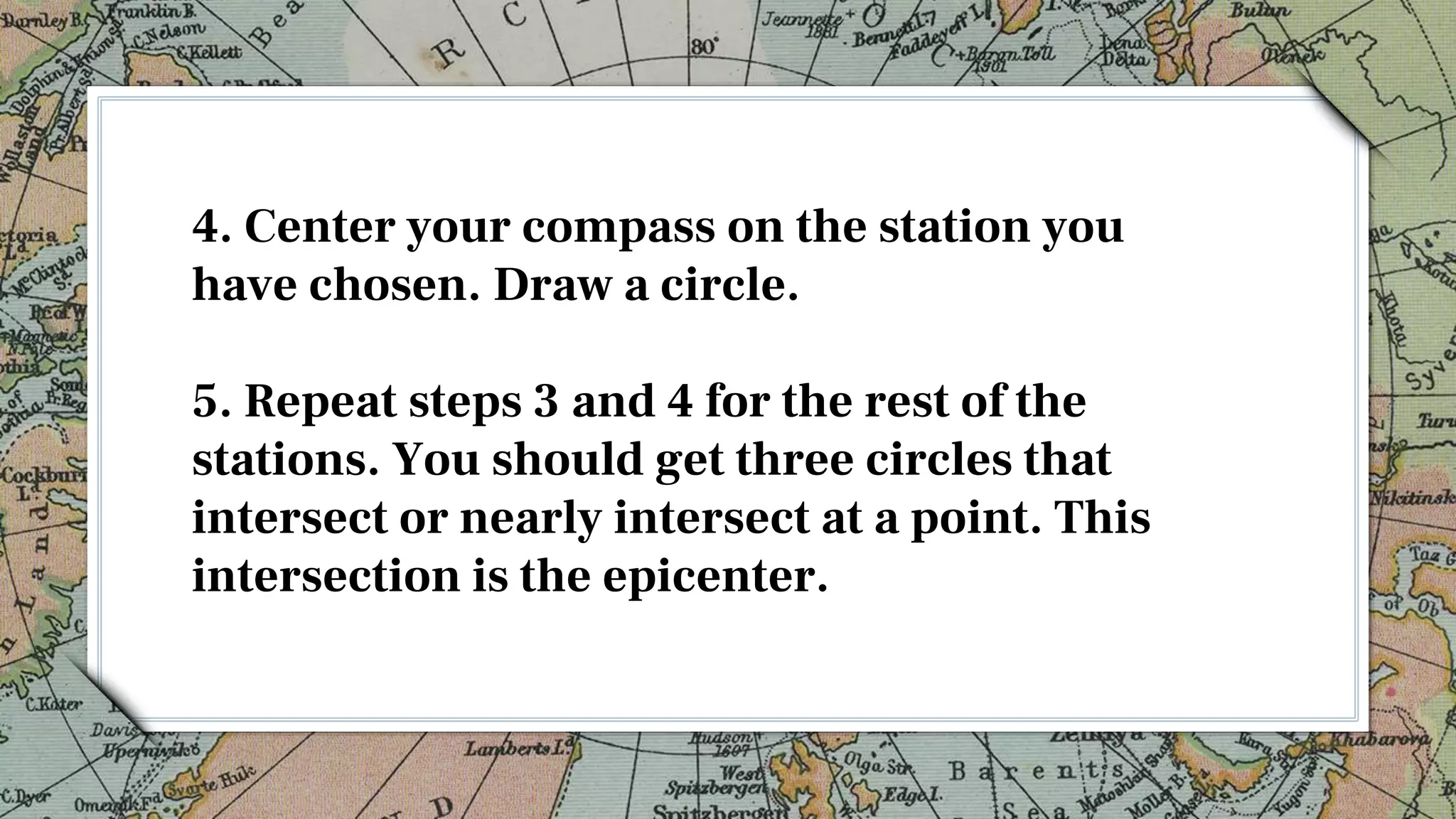 Plate tectonics: Locating the epicenter | PPTX