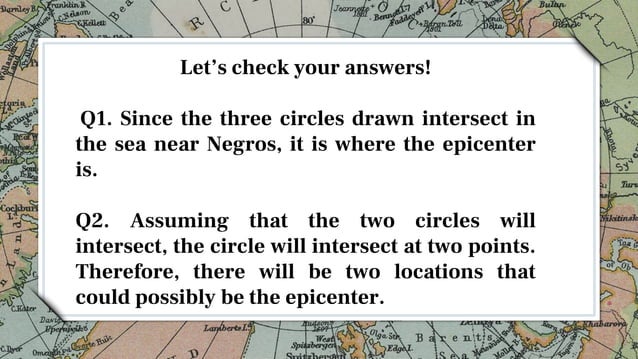 Plate tectonics: Locating the epicenter | PPTX