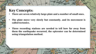 Plate tectonics: Locating the epicenter | PPTX