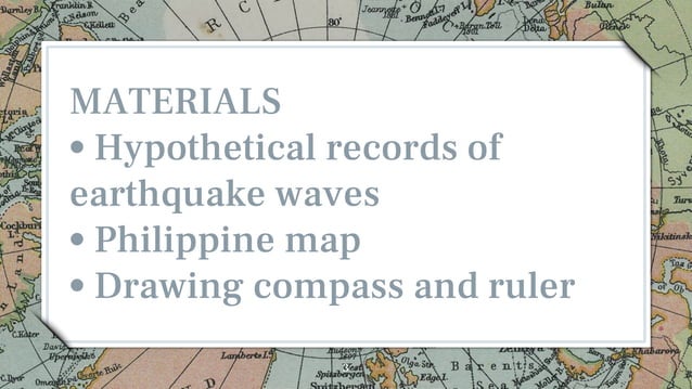 Plate tectonics: Locating the epicenter | PPTX