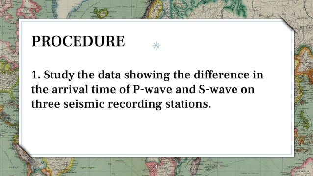 Plate tectonics: Locating the epicenter | PPTX