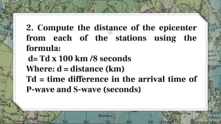 Plate tectonics: Locating the epicenter | PPTX