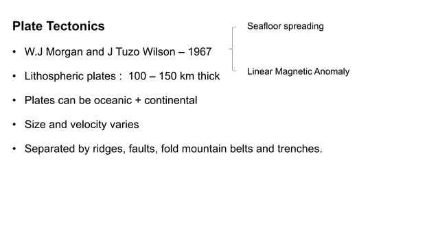 Plate tectonics Introduction | PPTX | Geography | Science