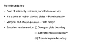 Plate tectonics Introduction | PPTX