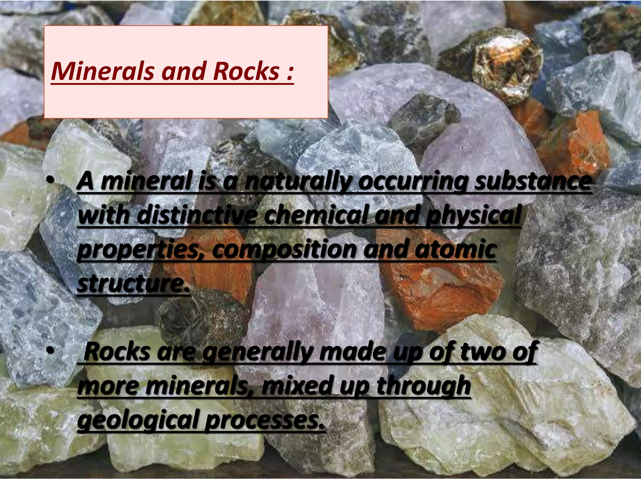 Plate Tectonics and environment geology, minerals and rock, ecology and ...