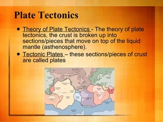 Plate tectonics, earthquake, volcano, plate boundaries | PPT