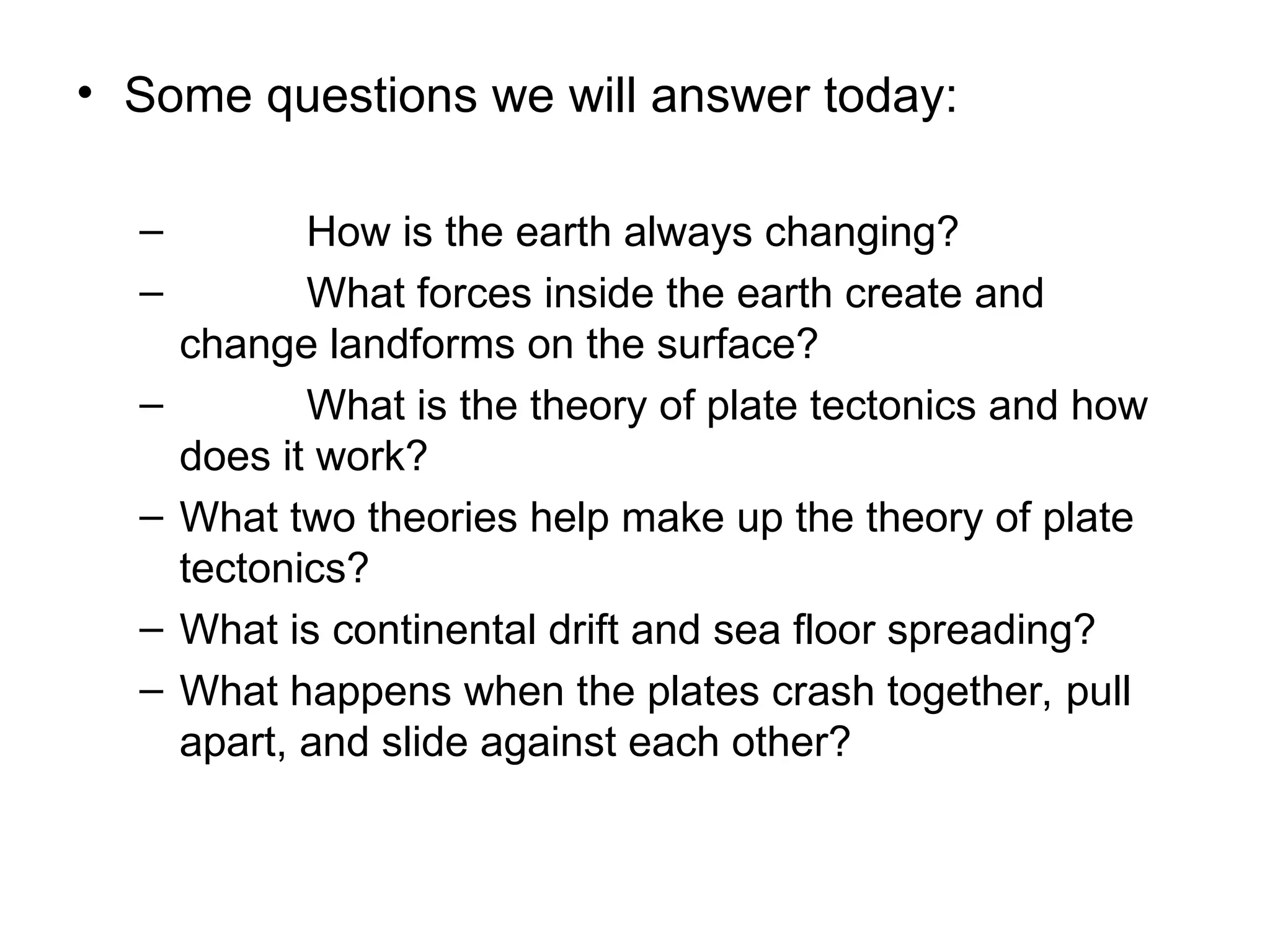 Plate Tectonics: Earth's plates and Continental Drift | PPT