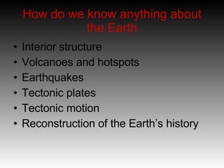 Plate Tectonics Earth | PPT