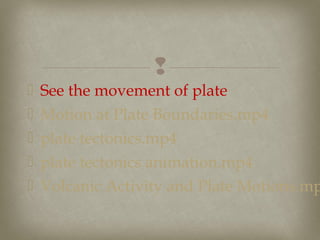 Plate tectonic Theory | PPT