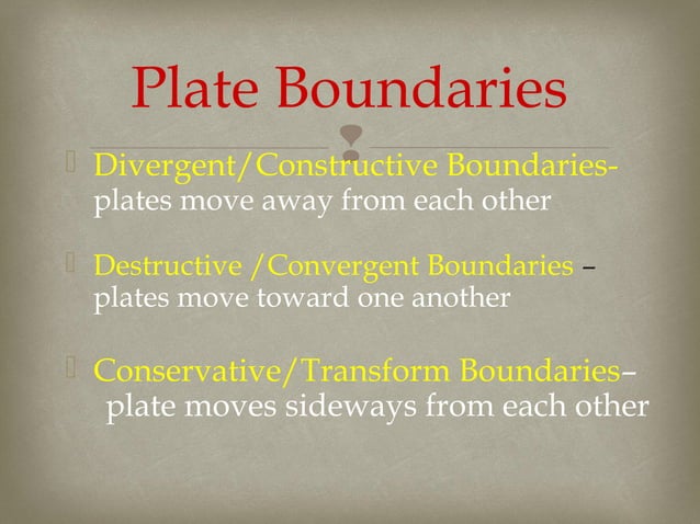 Plate tectonic Theory | PPT | Geography | Science