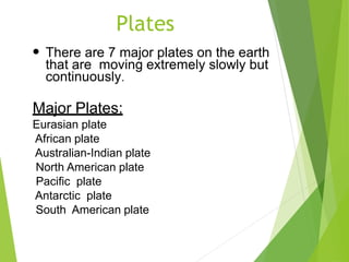 Platetectonics theory | PPTX