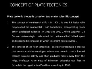 Plate tectonics | PPTX