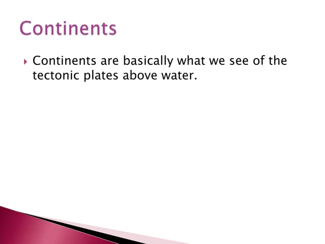 Plate tectonics and Continental drift | PPTX | Geography | Science