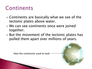 Plate tectonics and Continental drift | PPTX