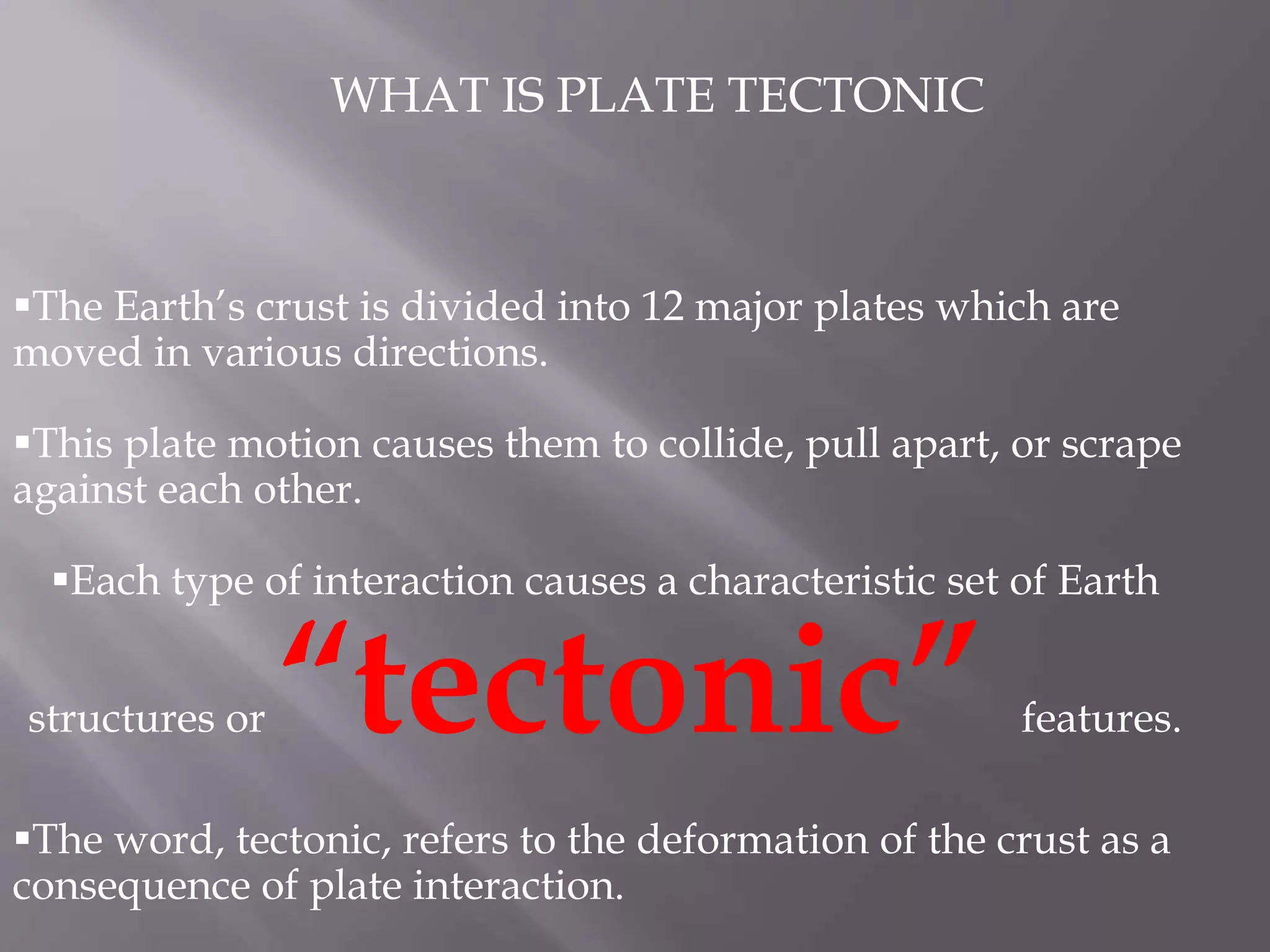 Plate tectonics and magma genesis | PPTX
