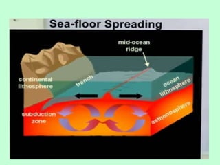 Plate tectonics and sea floor spreading | PPTX