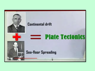 Plate tectonics and sea floor spreading | PPTX