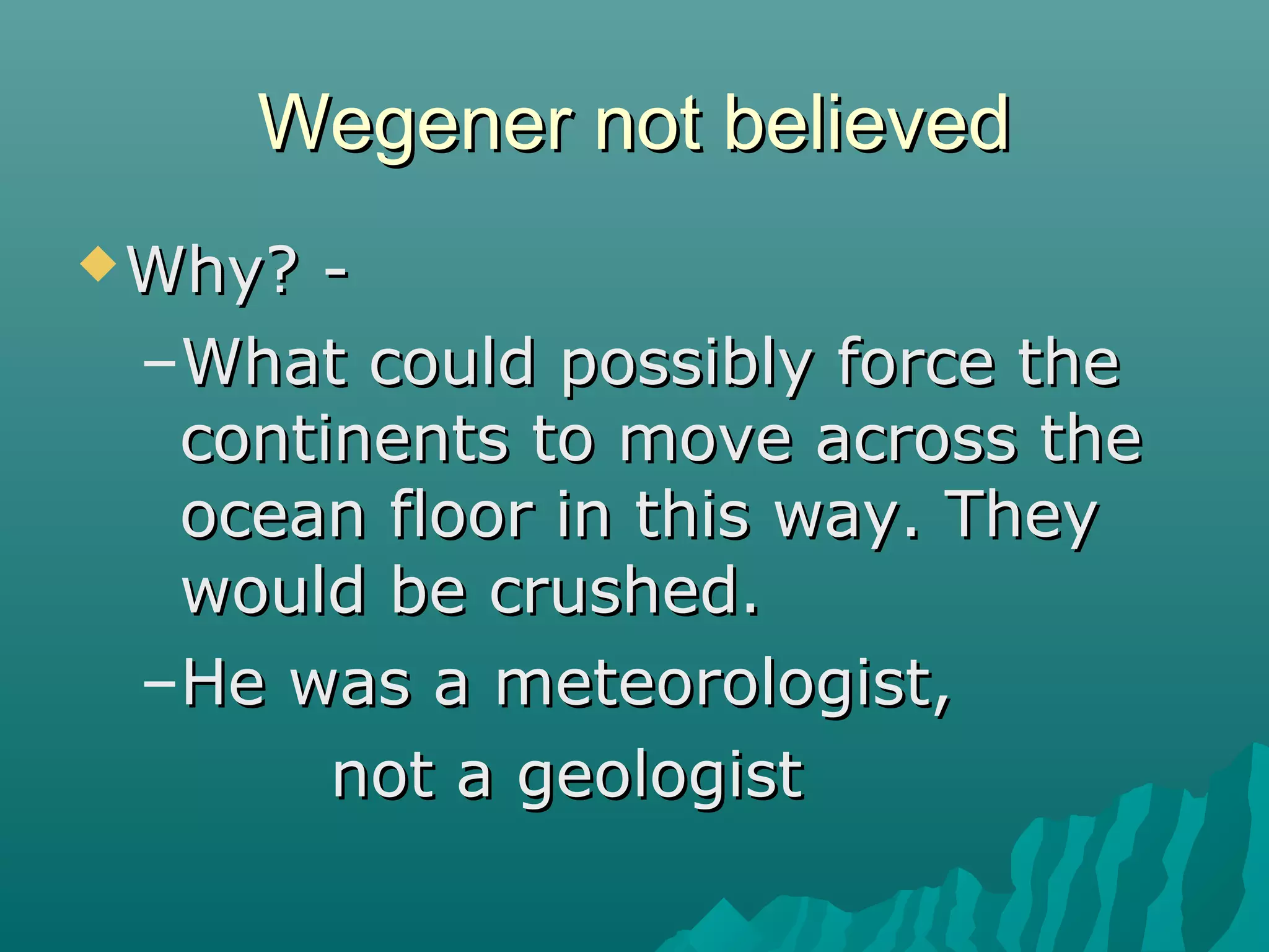 Plate tectonics & seafloor spreading | PPT | Geography | Science