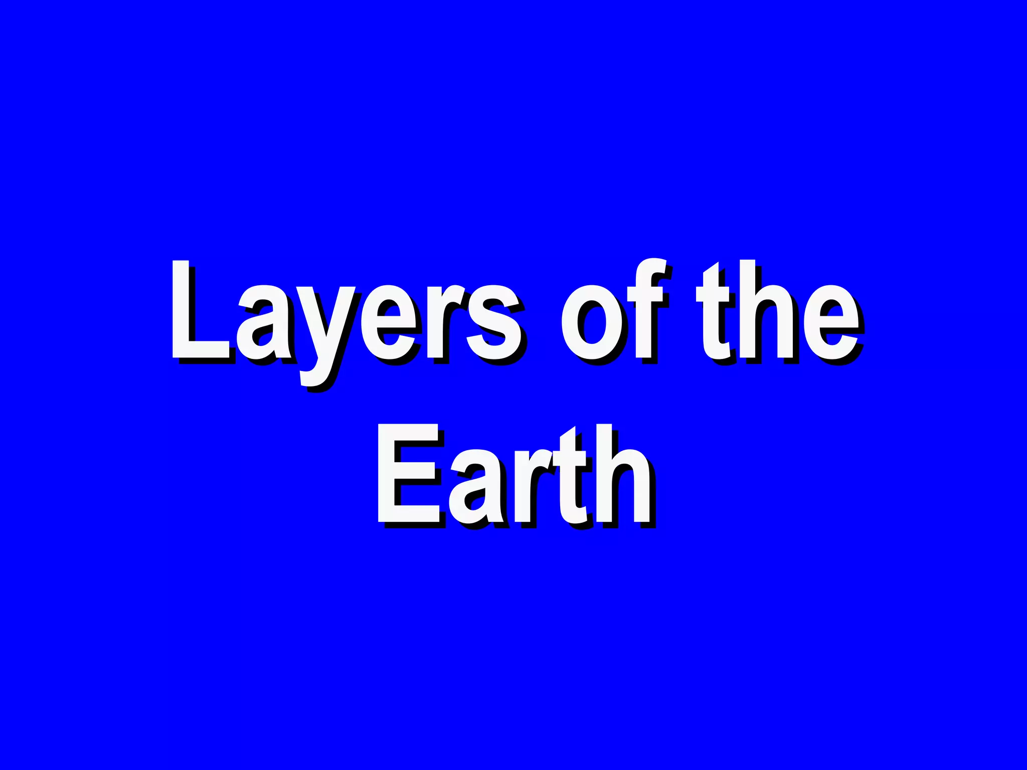 Plate Tectonics Jeopardy | PPT