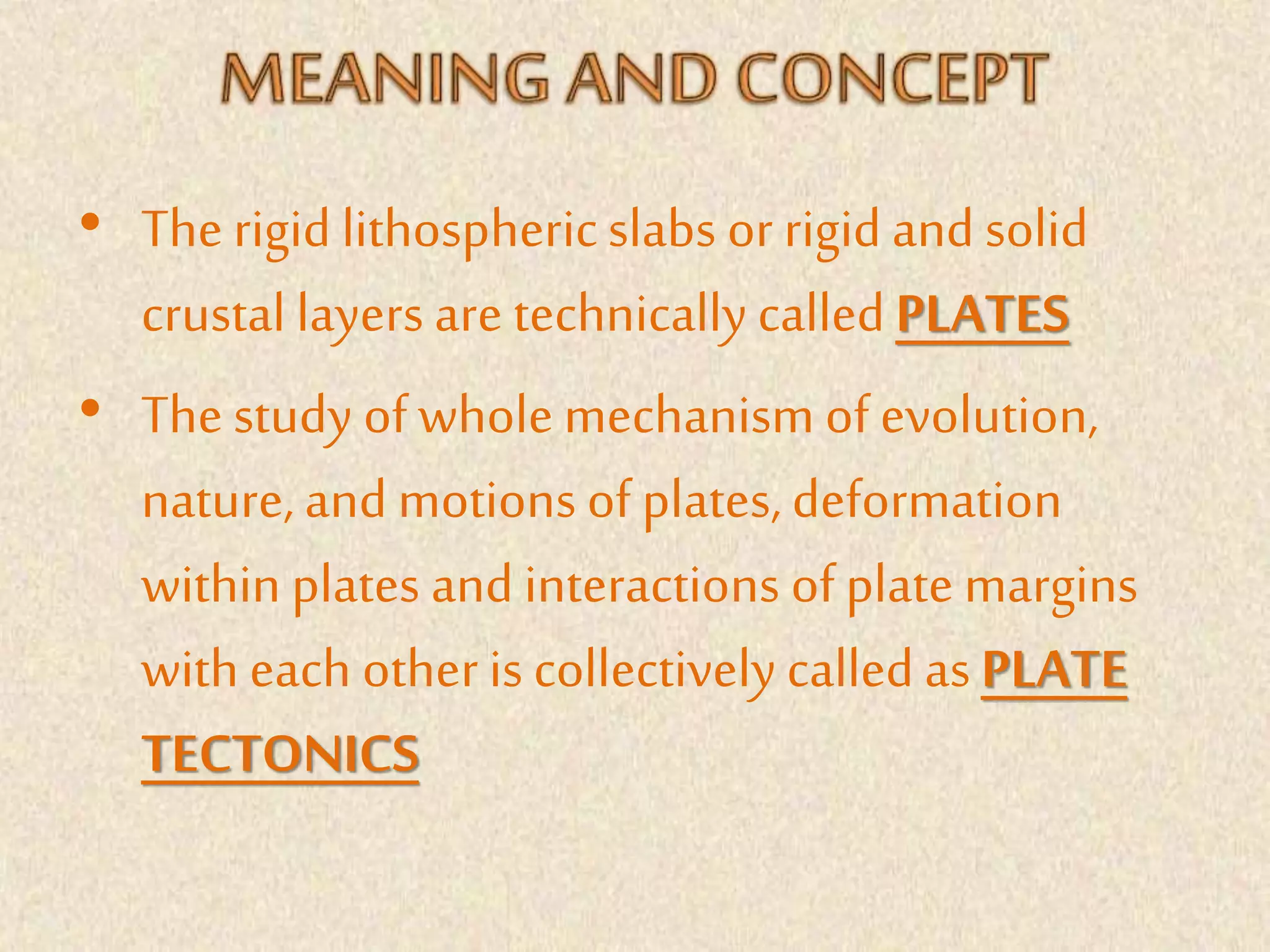 Plate tectonics ma | PPTX