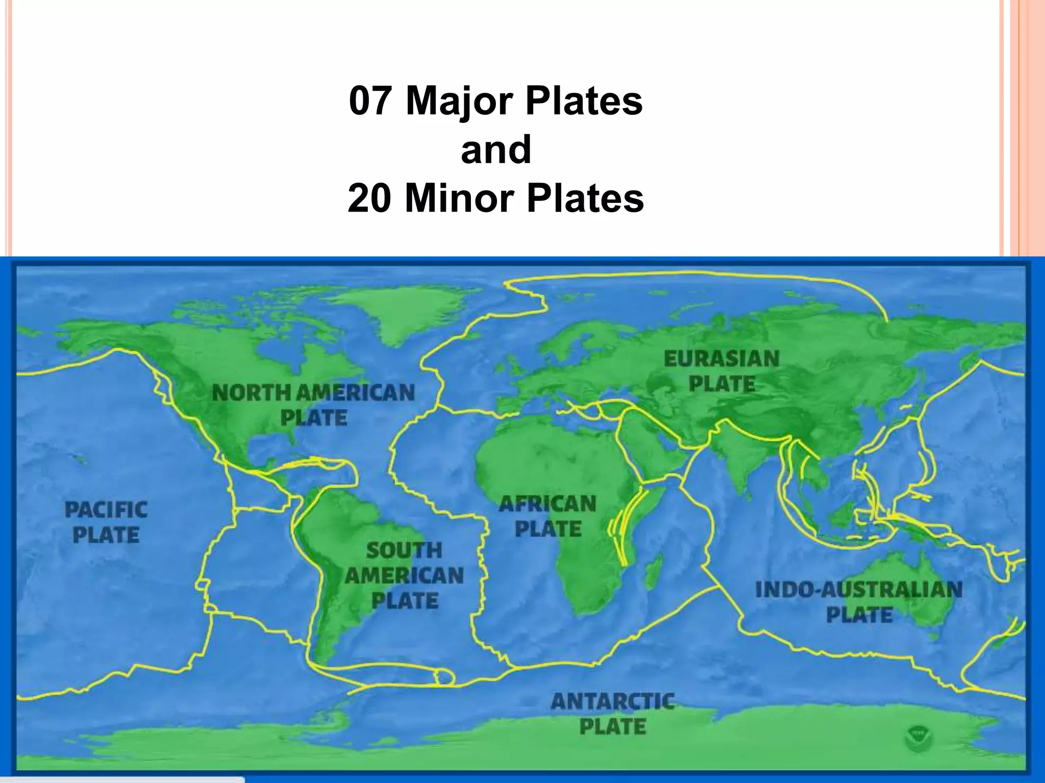 Mechanism of Plate Tectonics and Resultant Landforms | PPTX