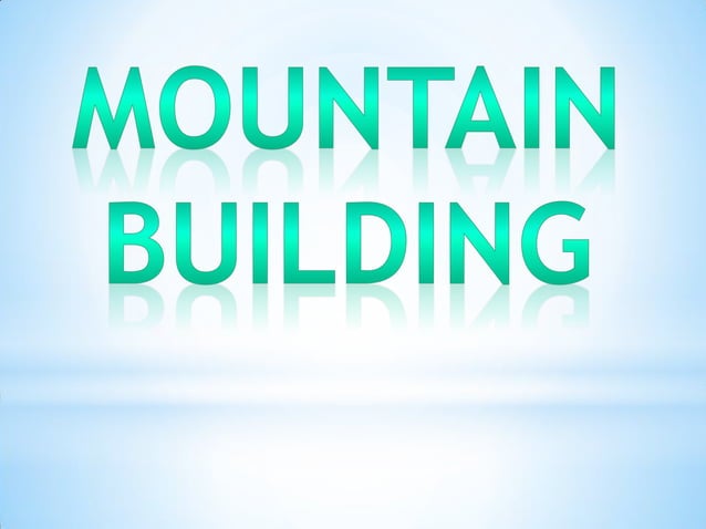 Plate tectonics mountain building and internal and external ...