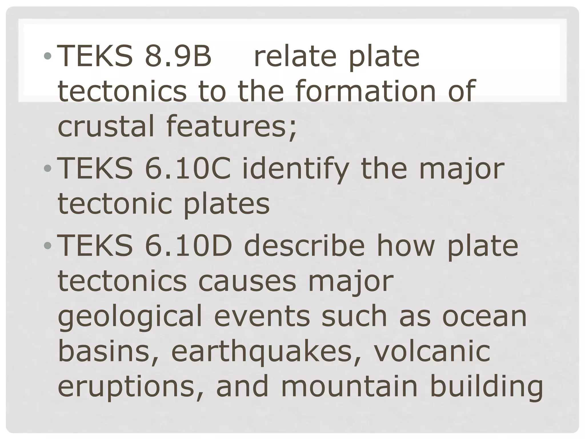 Plate tectonics notes | PDF | Geology | Science