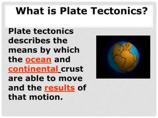 Plate tectonics notes | PDF | Geology | Science