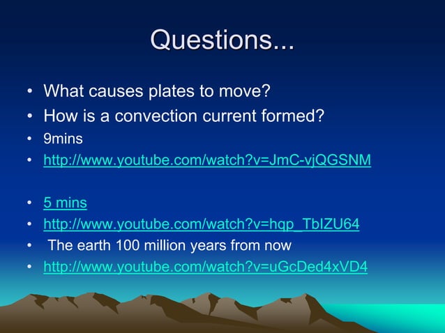 Plate tectonics overview, lesson 1 (1).ppt