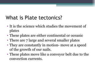 IGCSE Plate tectonics and Weathering | PPT