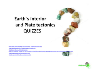 Plate tectonics quiz-fernando | PPT