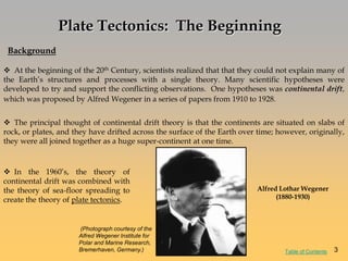 Plate Tectonics | PPT