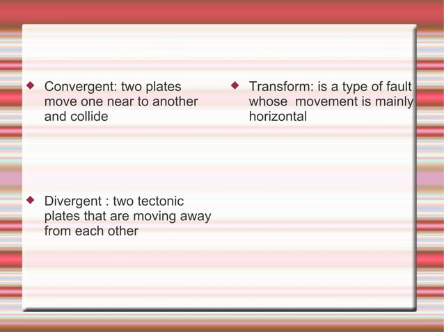 Plate tectonics theory | PPT