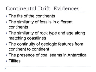 Plate tectonics theory | PPTX