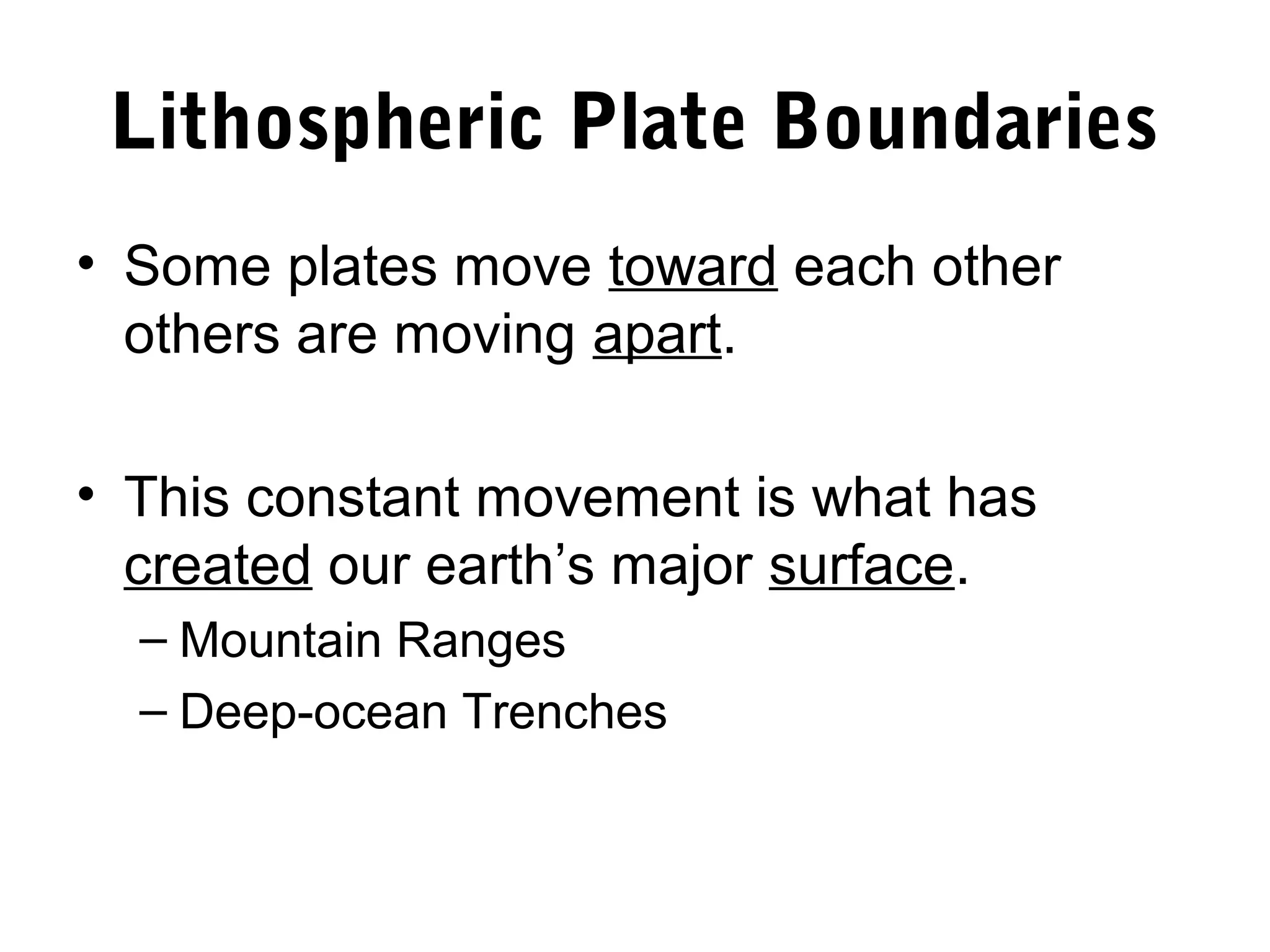 Plate tectonics unit | PPT