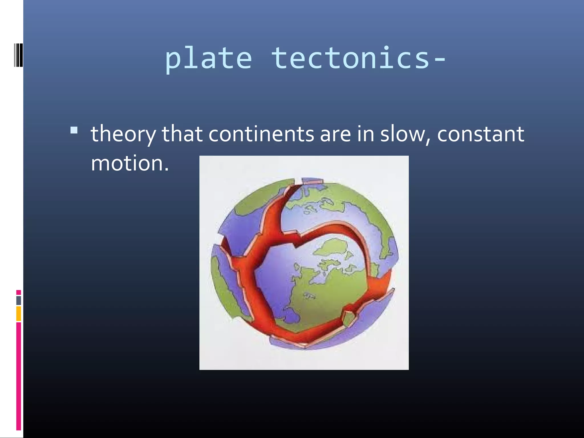 Plate tectonics with vocabulary | PPT