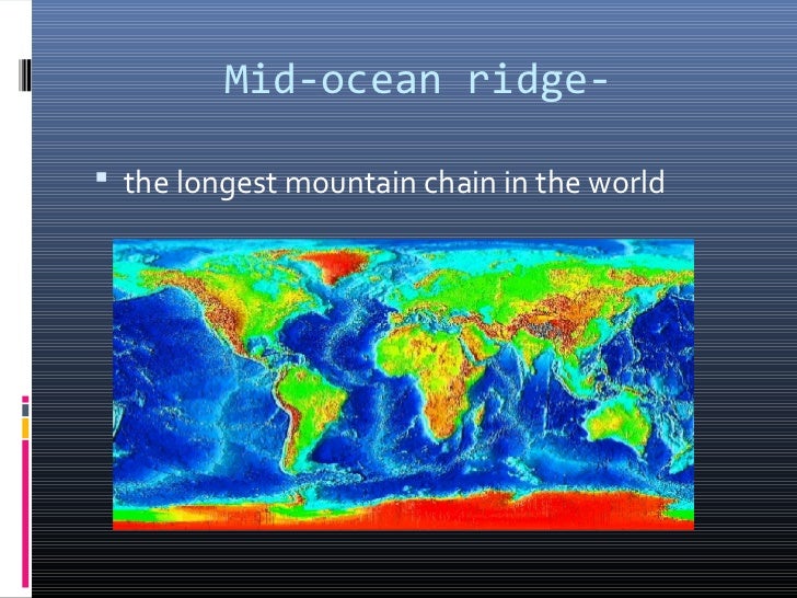 Plate tectonics with vocabulary